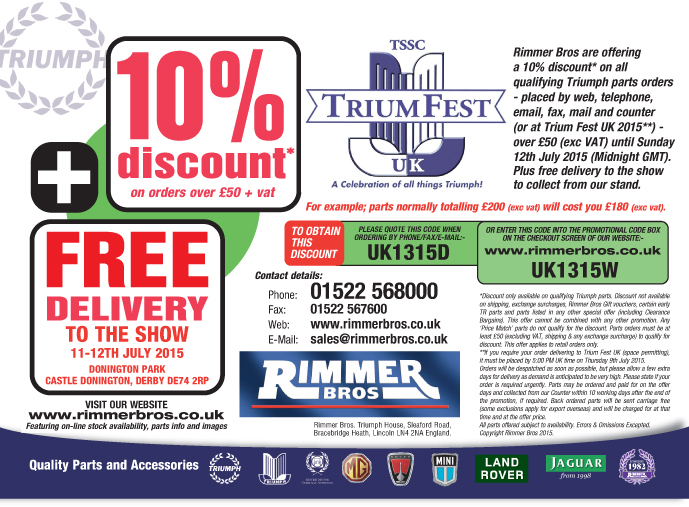 TSSC MEMBERS DISCOUNT